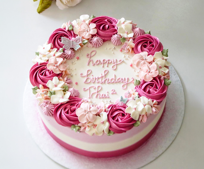 Floral Fantasy Cake - Most Loved Homes